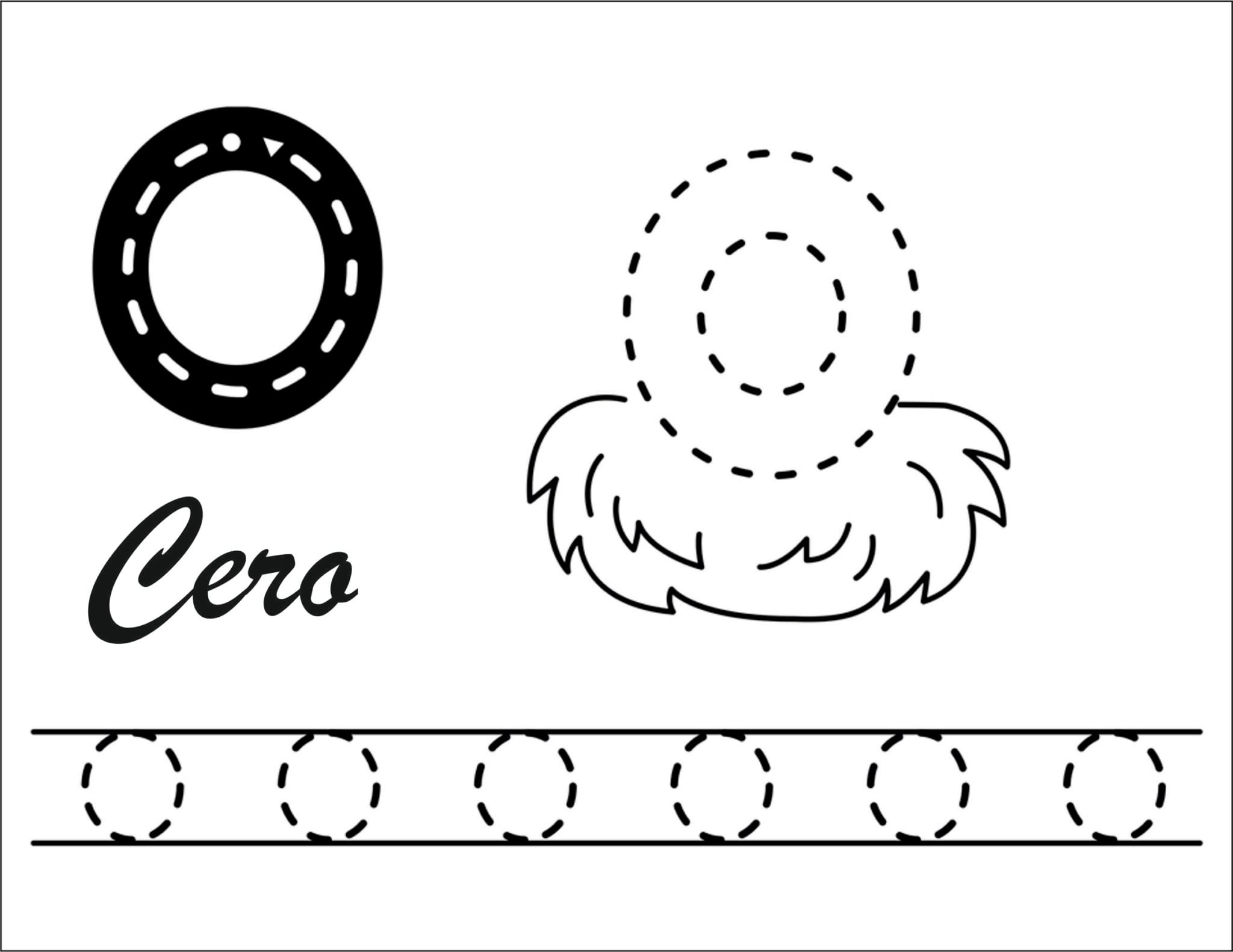 Trazo y Leo los números del 0 al 10 | Material descargable pdf
