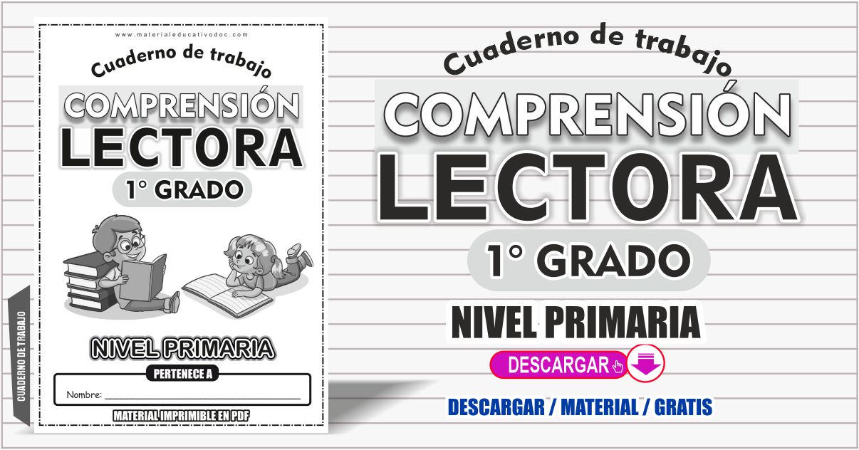 Actividades de Comprensión Lectora para 1° Grado primaria