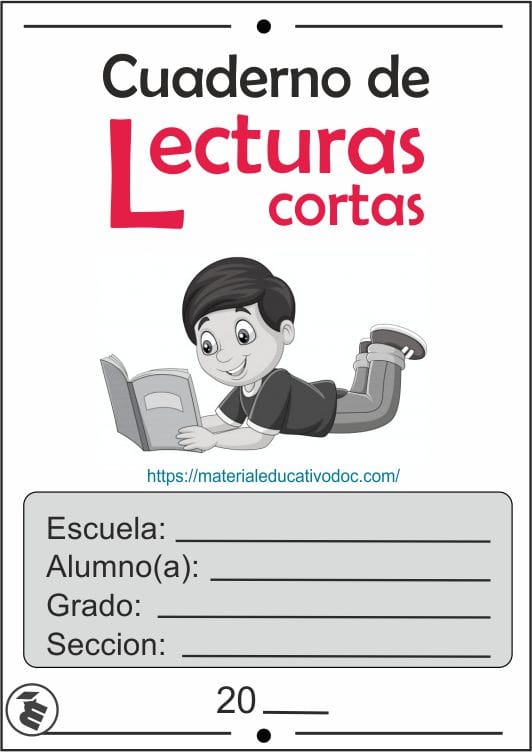 Cuaderno De Lectura Y Escritura Lecturas Cortas Para Niños