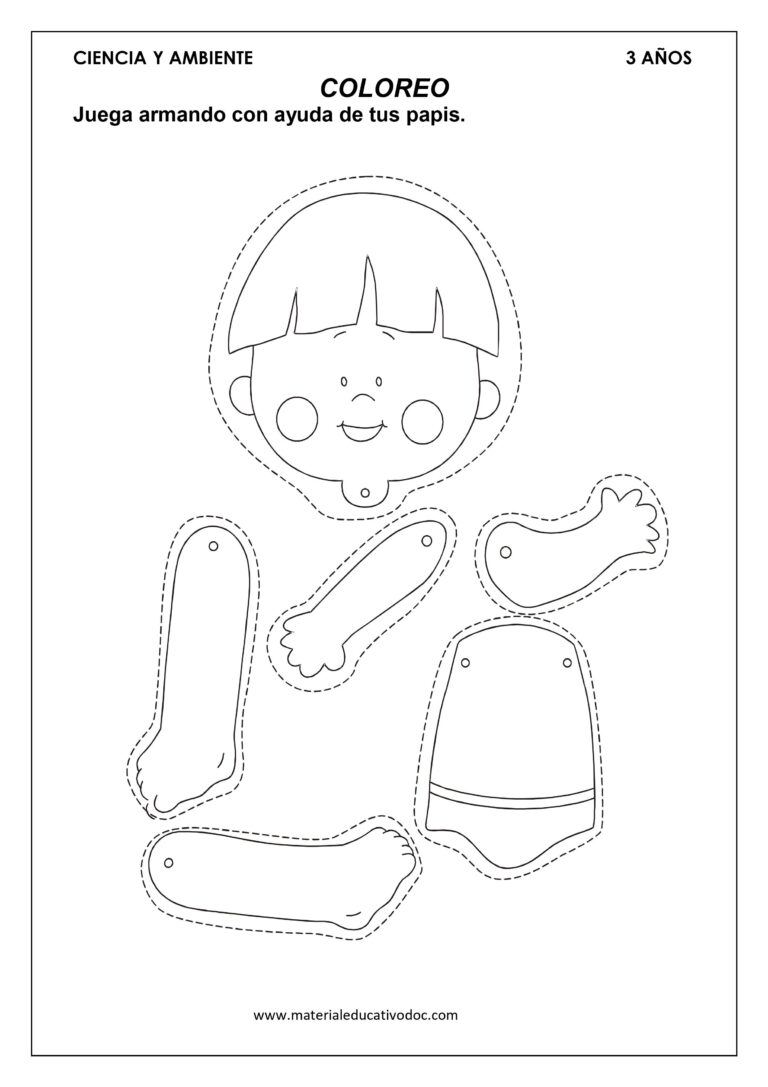 Ciencia y ambiente cuaderno de trabajo para Inicial 3 años.