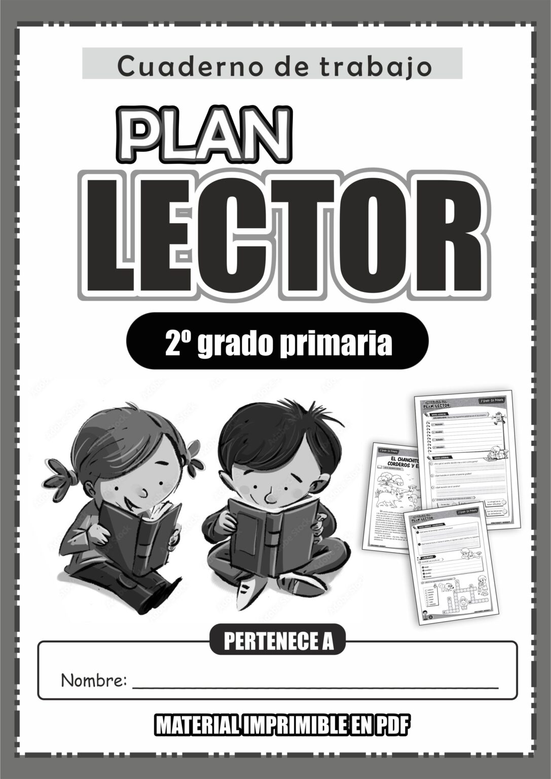 Plan Lector cuaderno de trabajo 2º grado primaria | Descargar PDF