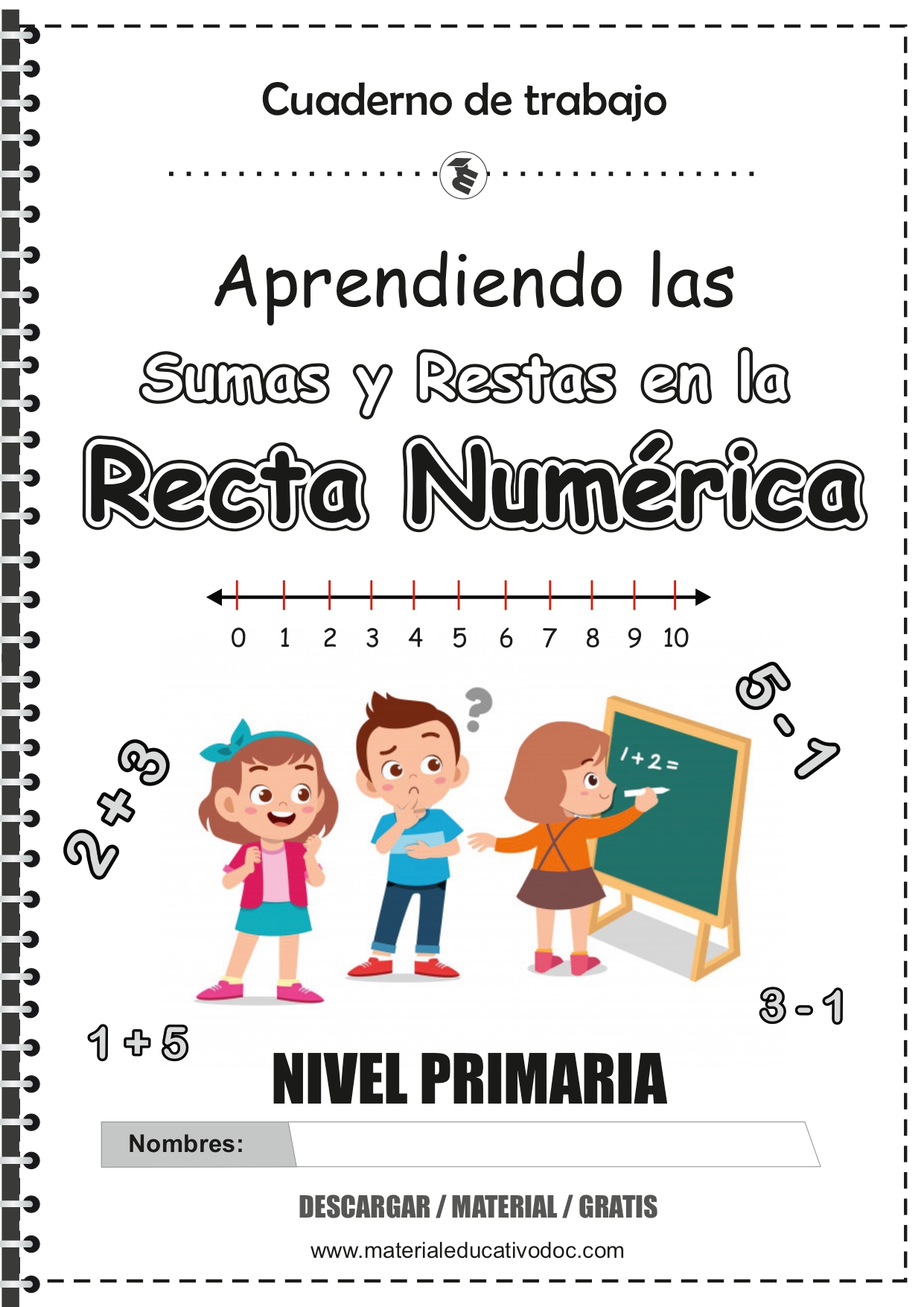 Aprendemos las Sumas y Restas en la recta numérica