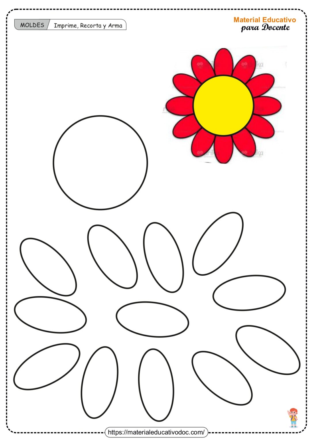 Moldes y Siluetas de Flores para Tus Proyectos: Ideas y Recursos