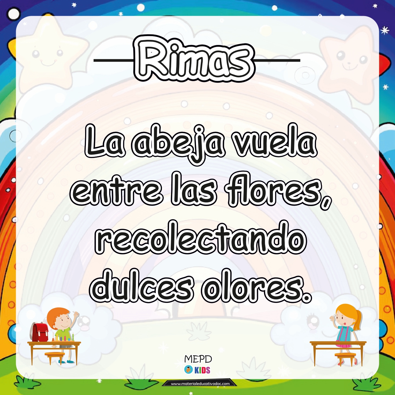 Rimas Cortas Para Niños Desarrolla Su Habilidades Lingüísticas