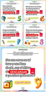 Adivinanzas numéricas: Aprende los números del 1 al 9