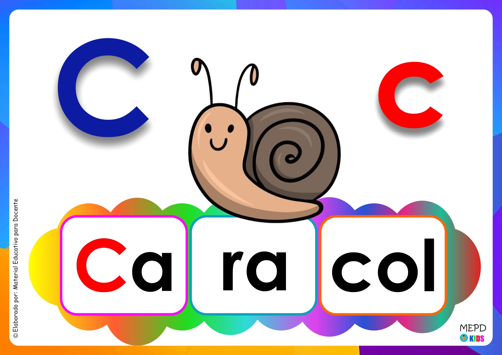 El abecedario y las silabas - Educational Images | Picstank
