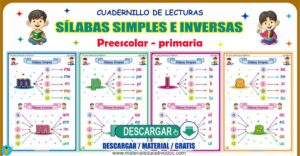 Sílabas simples e inversas cuadernillo de lecturas