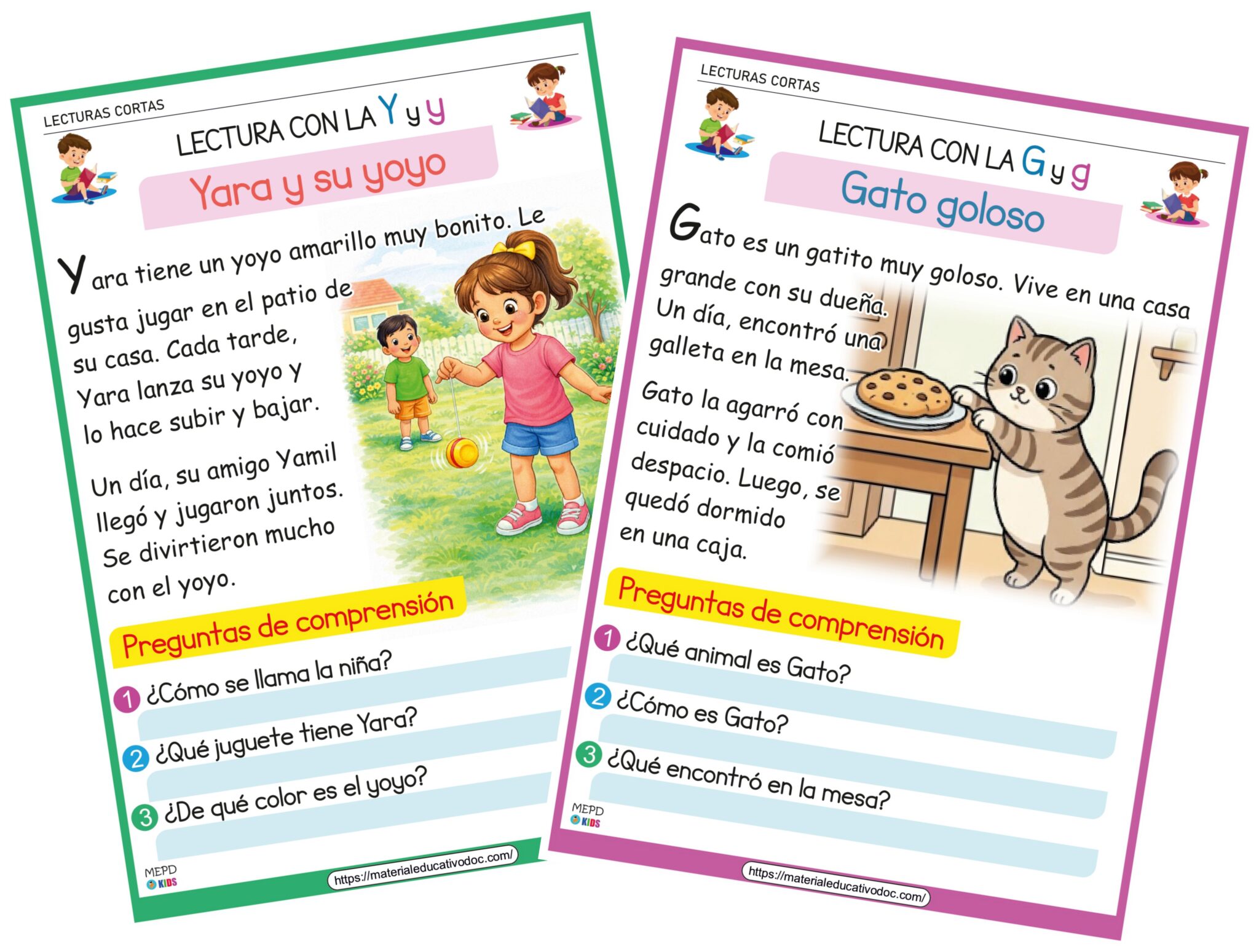 Lecturas con preguntas para mejorar la comprensión lectora