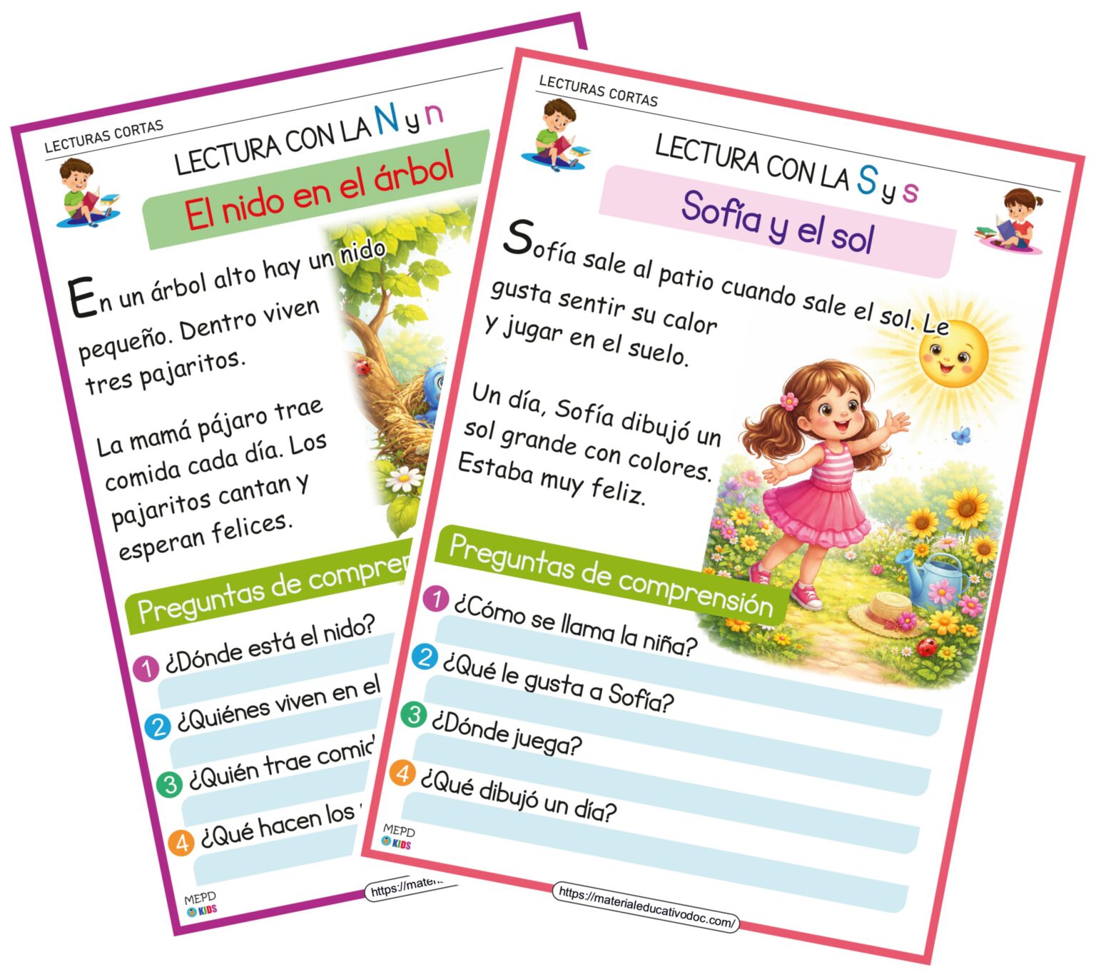 Textos para desarrollar la lectura y comprensión lectora